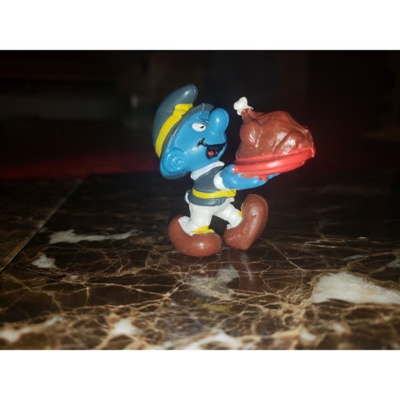 Toys | Smurfs Vintage 1982 Figure Peyo Schleich Germany Thanksgiving ...